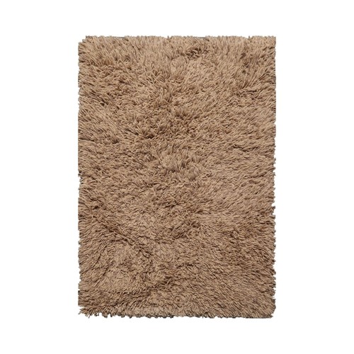 3'6''x5' Tan Shaggy/Flokati Modern Wool Super Plush Area Rug | eBay