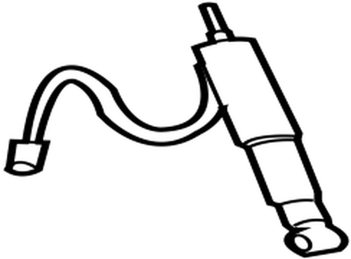 48540-39865 Toyota Absorber assy, shock, rear lh 4854039865, New ...