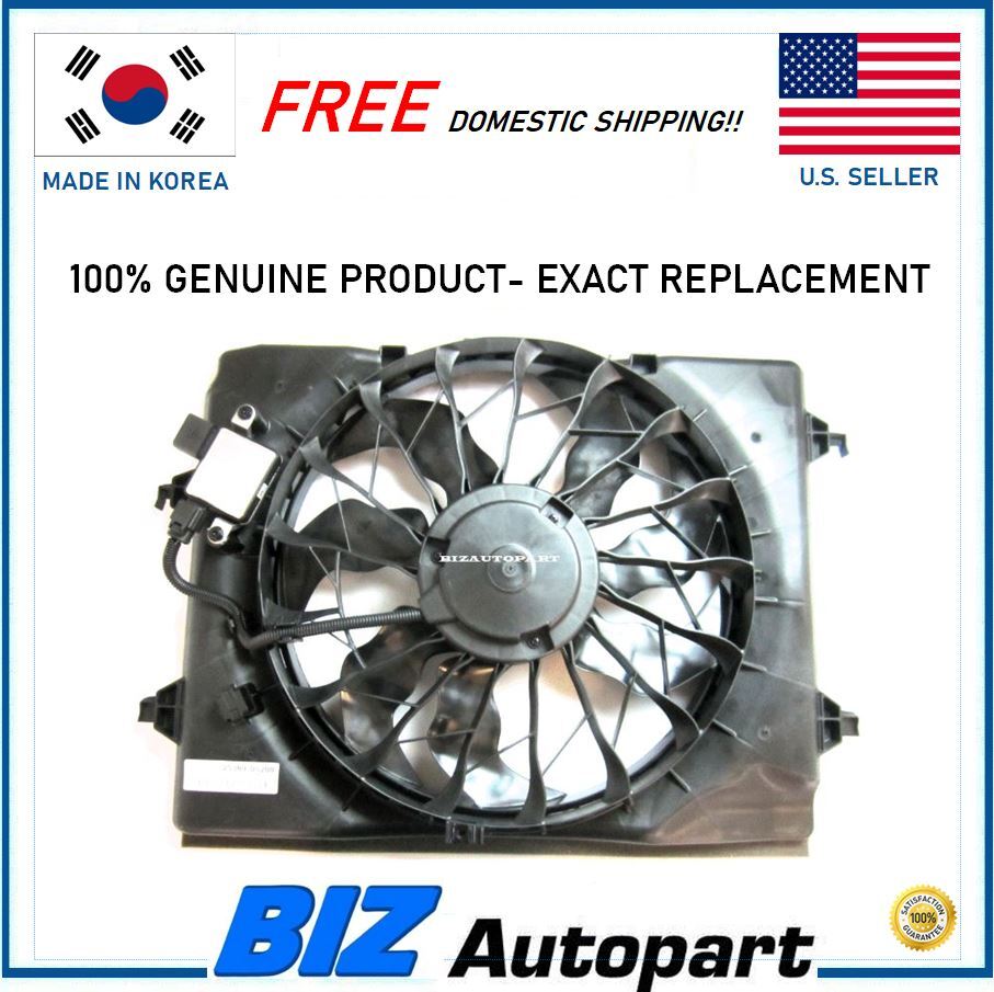 Genuine Cooling Fan w/ Module for 2016-2020 KIA OPTIMA OE# 25380-D5200 ...