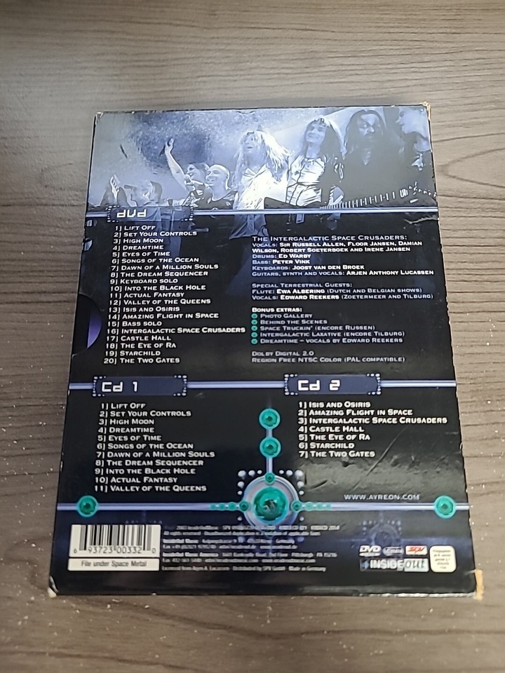 Live on Earth [Limited] by Arjen Anthony Lucassen/Star One (CD/DVD) 693723003320| eBay