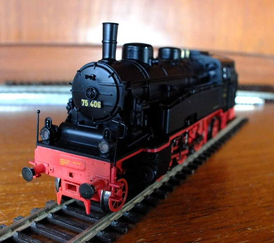 Liliput L131002 Dr 2-6-2 Class BR 75 406 Dampflok Tank Locomotive MINT ...
