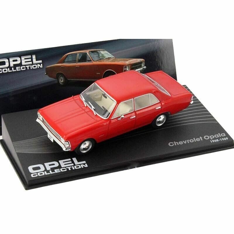 Opel Collection 1:43 scale diecast model Red Chevrolet Opala - HH107 | eBay