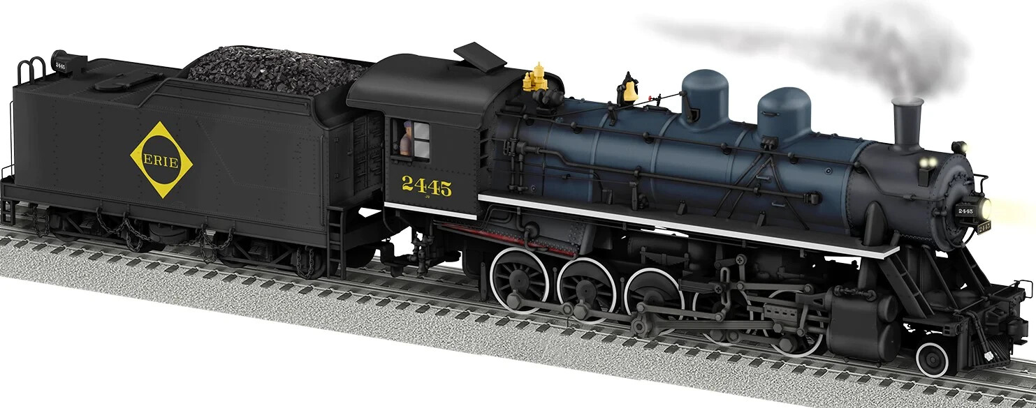 O-Gauge - Lionel - Erie Legacy Russian Decapod #2445 | eBay