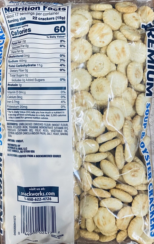 NABISCO Premium Soup & Oyster Crackers 9 oz Bag - FREE SHIP | eBay