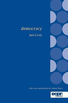 Democracy by Jack Lively (Paperback, 2007) for sale online | eBay