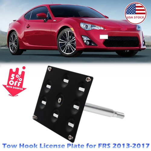 Tow Hook License Plate Bracket Holder Mount Kit For Toyota For Scion ...