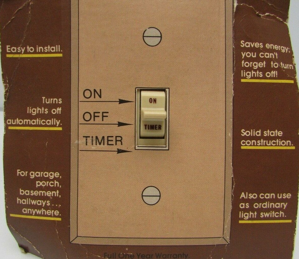 Rare Vintage Night Sentry Intermatic Time Limit Switch EF4HHB Single ...