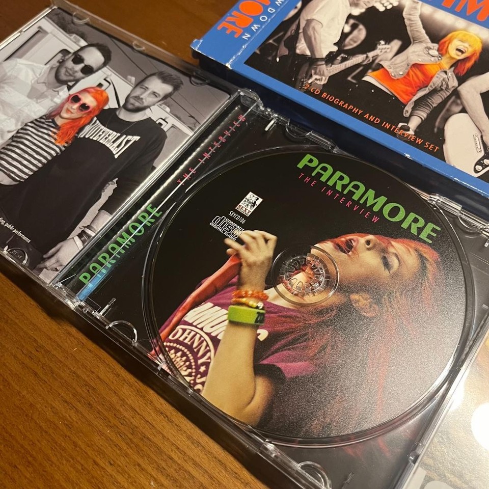 Paramore Rare CD Set with Interview Bio Used | eBay