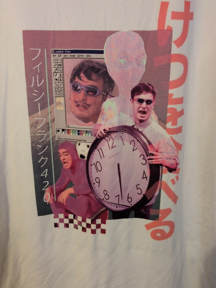 Joji Filthy Frank Meme Homemade Shirt MEDIUM | eBay