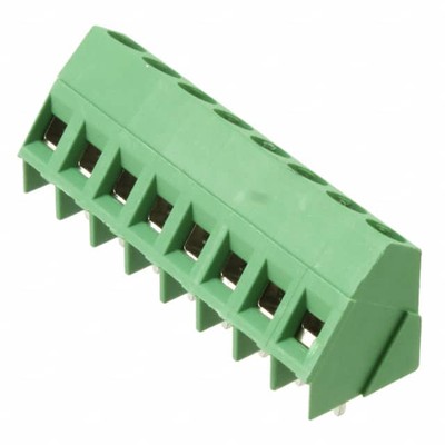 TERM BLOCK 8POS 35DEG 5MM PCB | eBay UK