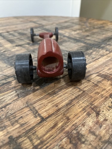 Vintage Boy Scouts Pinewood Derby Co2 Drag Race Car Pitsco Wheels | eBay