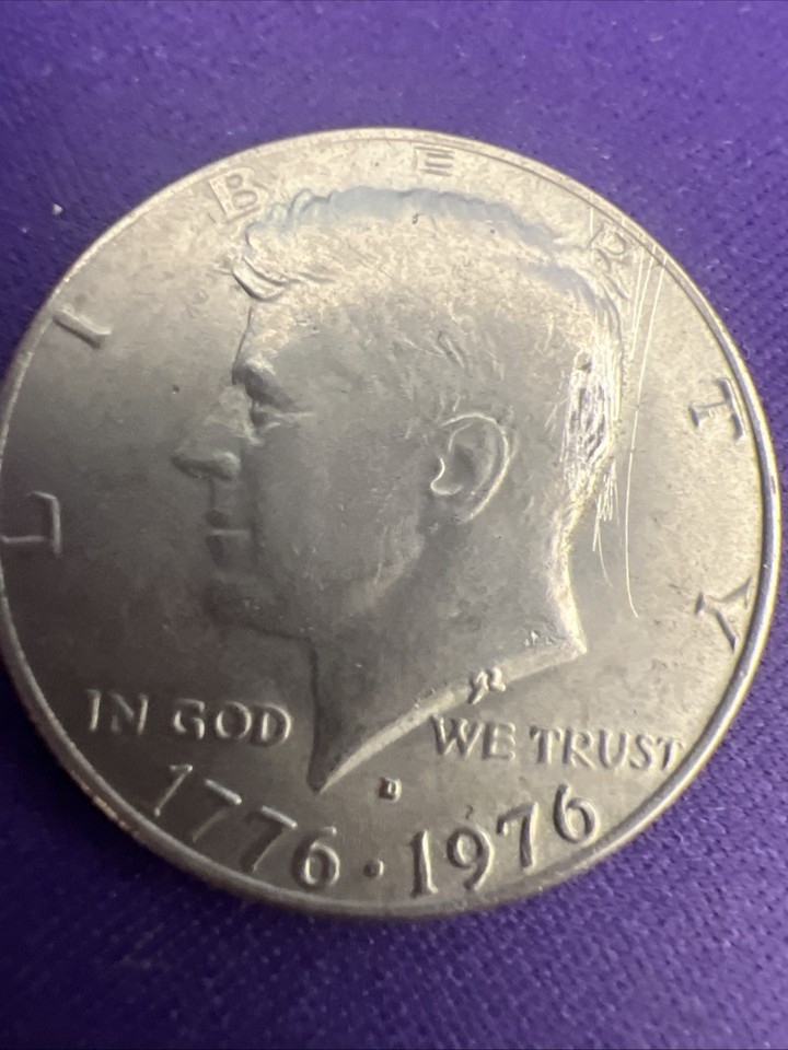 1776-1976 Eisenhower Liberty Bell Moon One Dollar US Bicentennial Coin ...