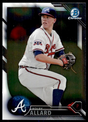 2016 Bowman 1st Chrome Draft Kolby Allard Baseball Cards #BDC-162 | eBay