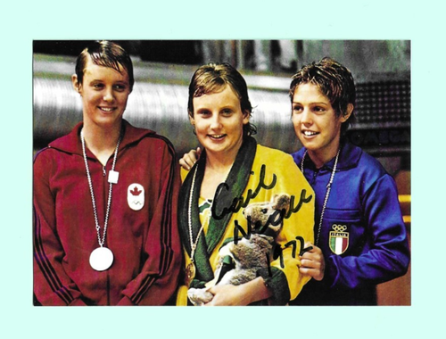 Gail Neall AUS Schwimmen 1xGold Olympia 72 Foto 9x13 original Autogramm ...