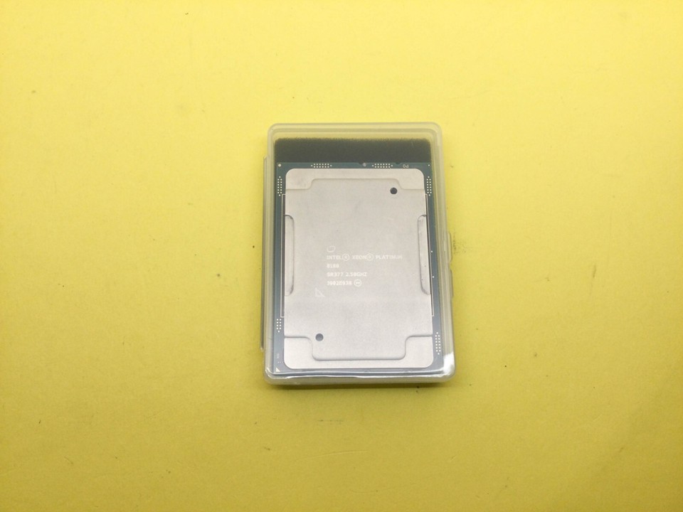 SR377 INTEL XEON PROCESSOR PLATINUM 8180 2.5GHZ 28-CORE 38.5M 205W CPU ...