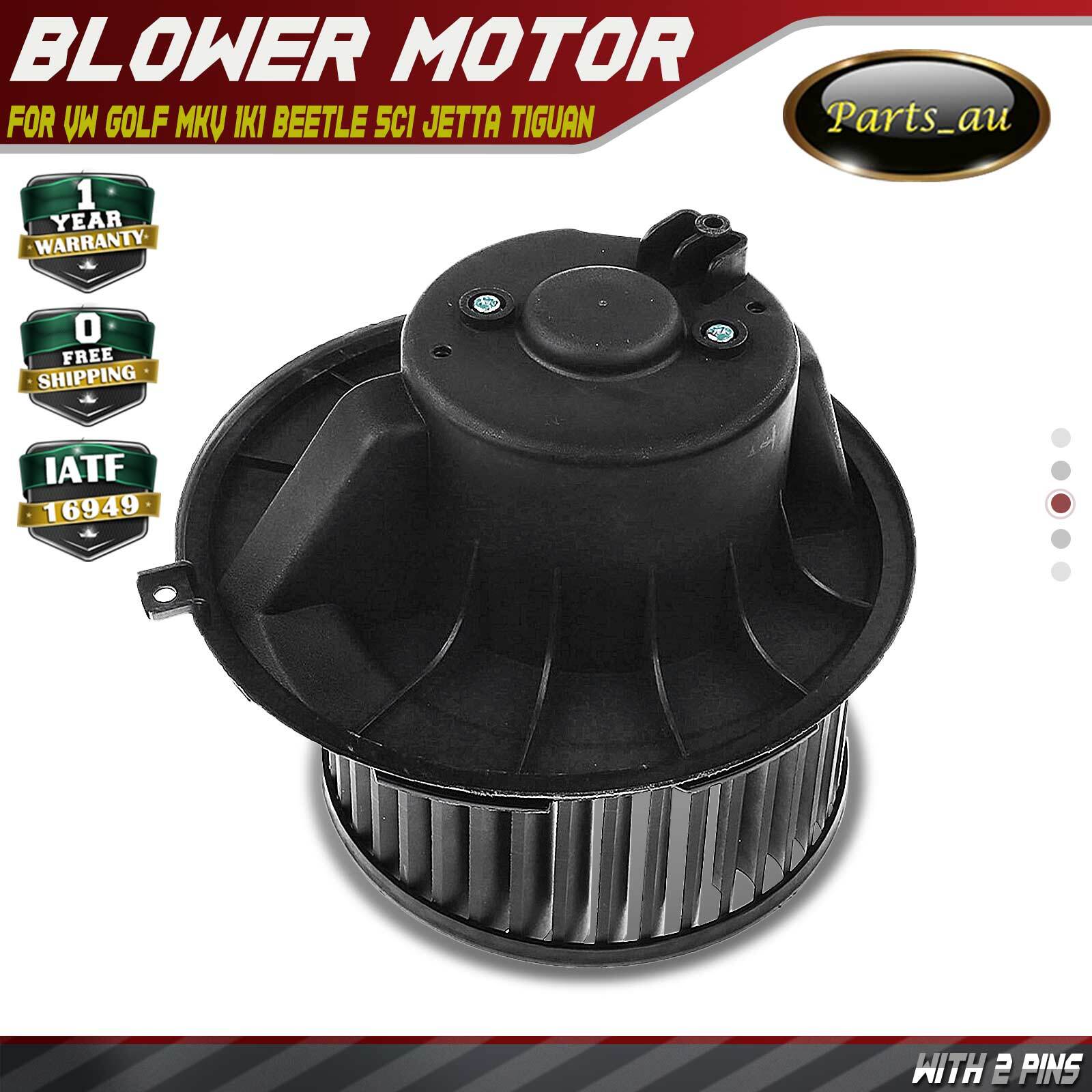 A/C-Heater Blower Fan Motor for VW Beetle Golf Jetta Passat Sharan ...