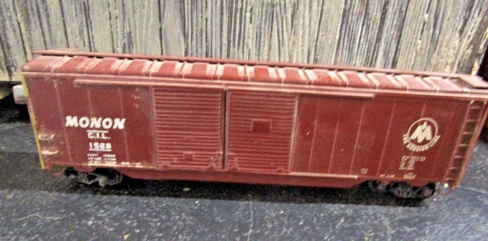 HO Gauge Monon 50' Double Door Box Car #1528 (C) | eBay