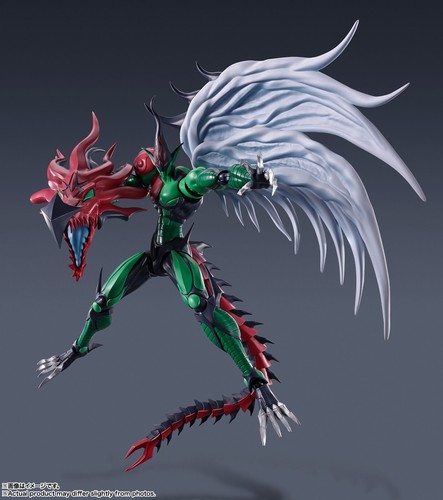 Elemental HERO Flame Wingman 7.5in Anime Action Figure S.H.MonsterArts ...