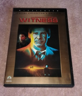 Witness DVD Special Collectors Edition Harrison Ford Wide-screen 1985 ...