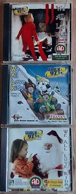 WALK 97.5 FM WE ALL LOVE KIDS HOLIDAY CD LOT VOLUMES 1, 3 ,7 | eBay