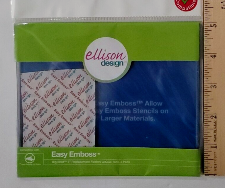 Ellison Design Sizzix Compatible Easy Emboss Big Shot 6 in Replacement ...