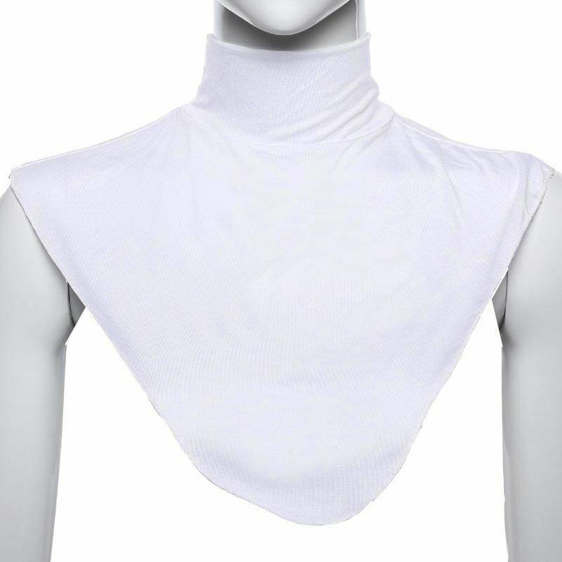 Women Muslim Hijab Islamic Turtleneck Neck Cover Dickey Collar Bib-BUY2 ...
