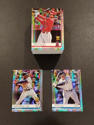 2019 TOPPS CHROME PRISM REFRACTOR You Pick Complete Your Set $0.99 MAX ...