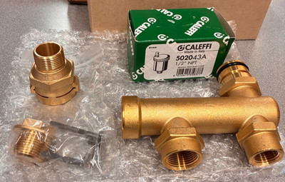 Navien NCB-H [30034413A / 30032030A] RAL Adapter for 30026576C Manifold ...
