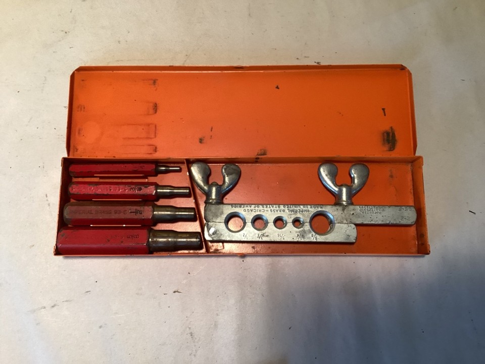 Vintage Imperial Tubing tool kit in box | eBay