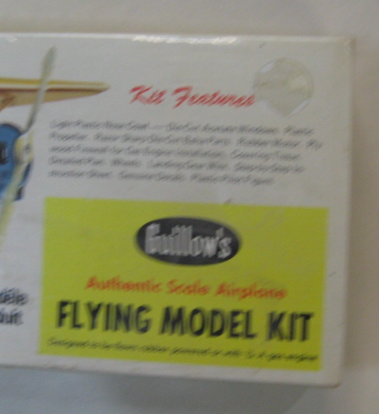 Guillow’s Piper Super Cub 95 Rubber Powered Free Flight – kit number ...