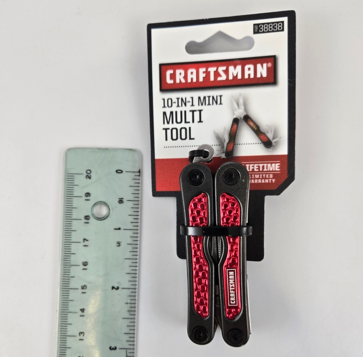 Craftsman Mini Multitool 10 in 1 Knife Snip Screwdriver File AWL Opener ...