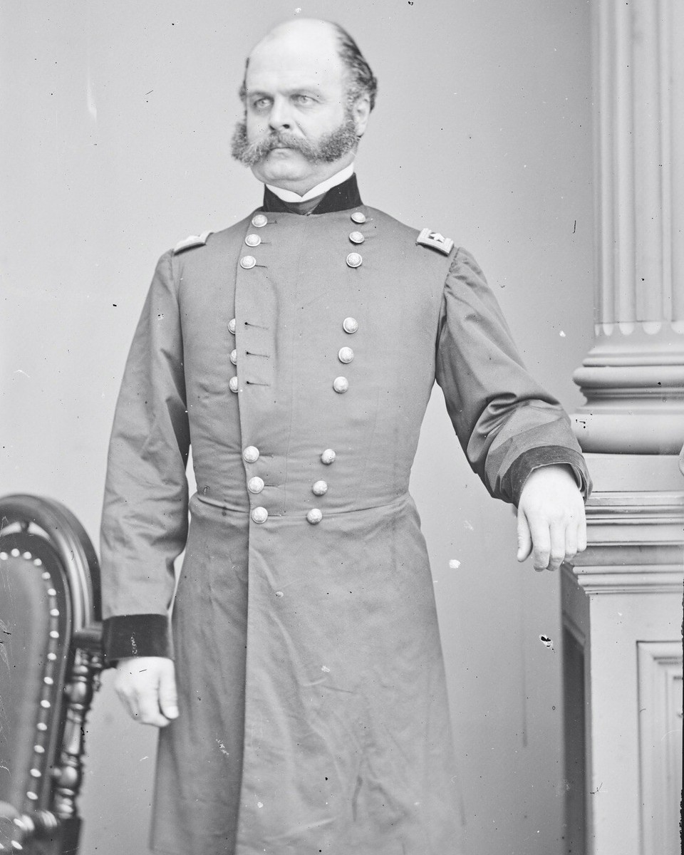 General Burnside Major General Ambrose Burnside Of 1st Rhode Island
