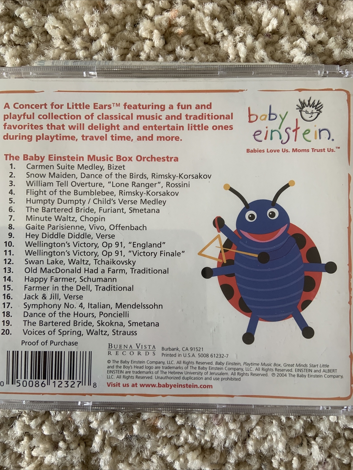 Baby Einstein Playtime Music Box | eBay