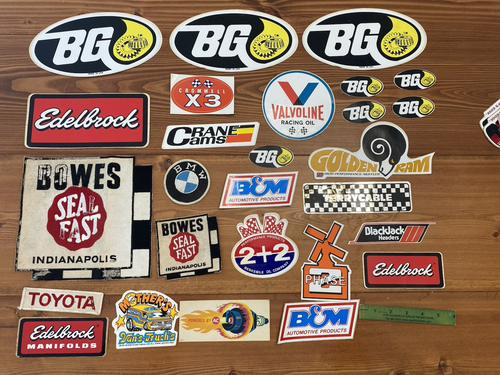 Vintage Automotive Racing Patches Decals Stickers Huge Lot | eBay