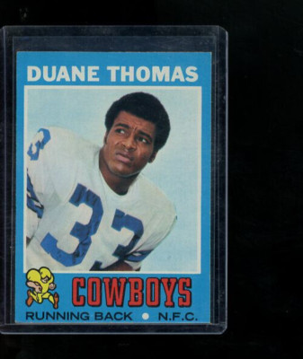 1971 Topps Football #65 Duane Thomas Rookie | eBay
