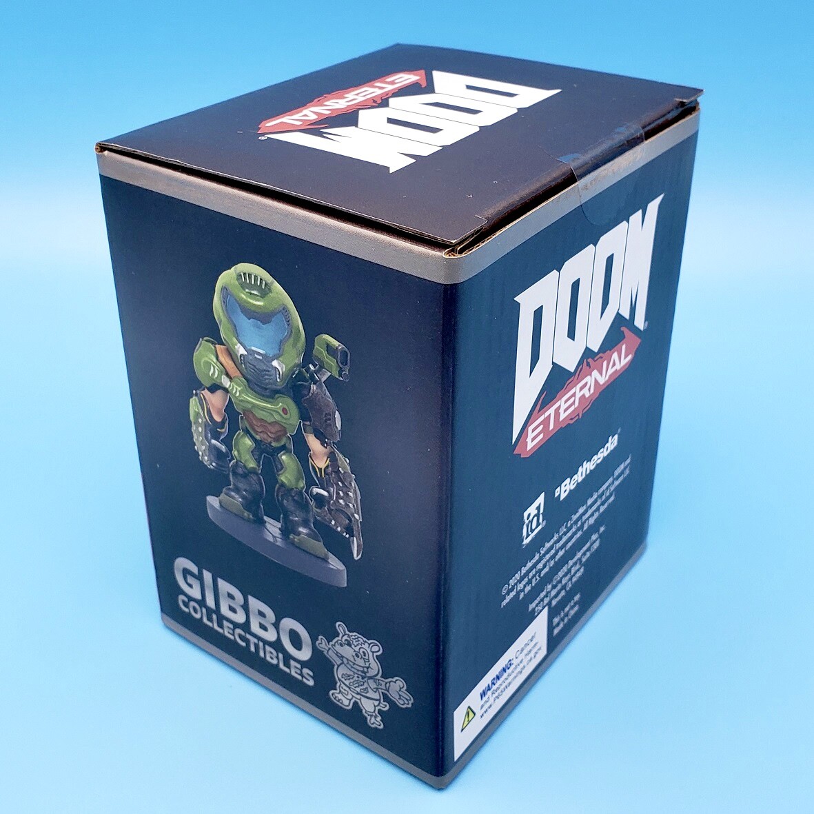 Doom Eternal Doomguy Mini Slayer Figure + Sticker Classic Figurine ...