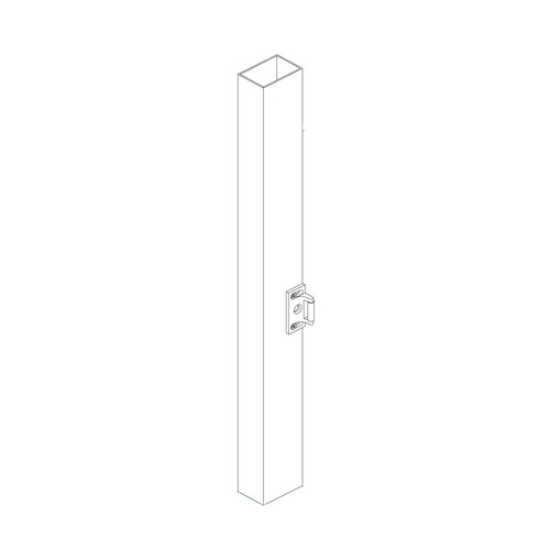 Falcon 4023 7 2 SP28 4023 7'2" ALUM STEEL MULLION | eBay