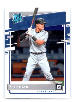 2020 Donruss Baseball #93 Yu Chang Rated Rookie Cleveland Indians | eBay