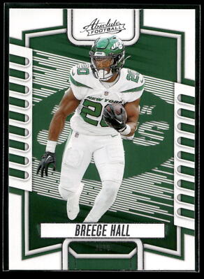 2023 Panini Absolute Breece Hall BASE CARD New York Jets #38 🔥 | eBay