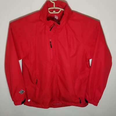 Stormtech Mens Stratus Lightweight Shell SSR-3 Jacket Red Medium Hood ...