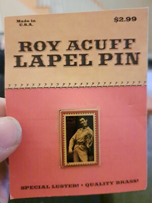 Vintage Postage Stamp Lapel Pin Roy Acuff | eBay