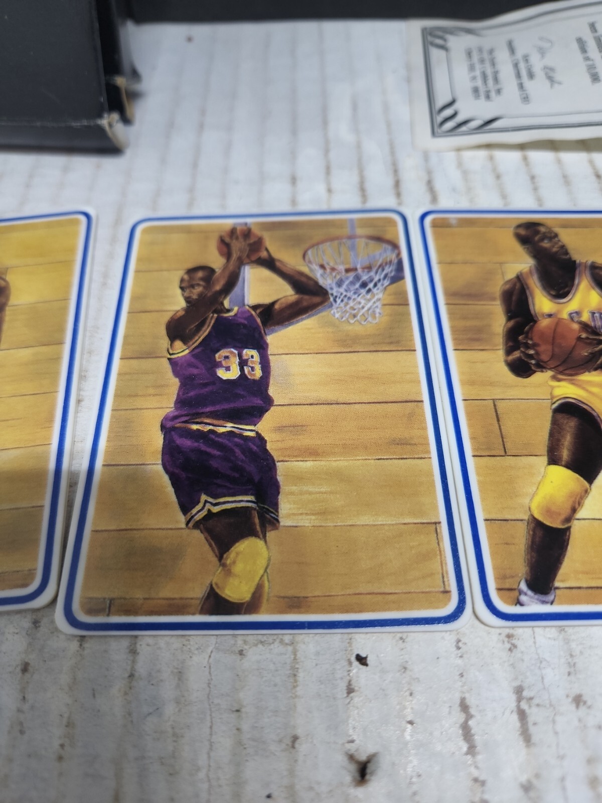 Shaquille O'Neal 1994 Limited Edition Shaq Classic Ceramic 5 Card Set ...