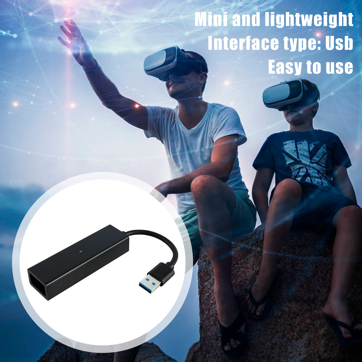 VR Connector Camera Adapter for Game Console VR Adapter Cable Stable ...