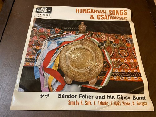 Hungarian Songs & Csardases~HUNGARY~NM Vinyl~Romani World Folk~Sandor ...