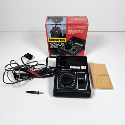 HO scale MRC Tech II Railpower 1300 Powerpack Transformer Model ...