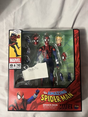 Mafex No.143 Spider-man Ben Reilly Reissue Medicom Toy Action Figure ...