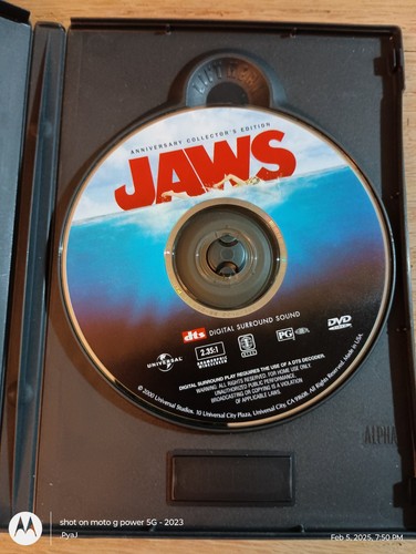Jaws 25th Anniversary Collectors Edition DVD Steven Spielberg Movie | eBay