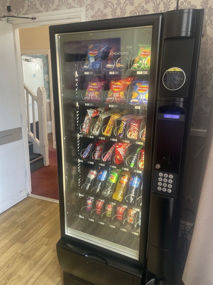 Snakky Necta Vending Machine - Slimmest Vending Machine | eBay UK