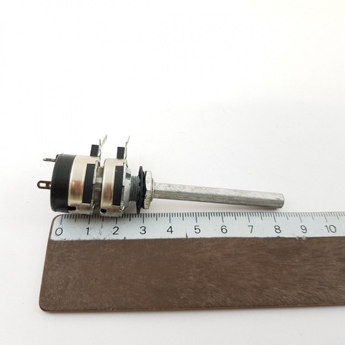 1 x potentiomètre carbone. POTENTIOMÈTRE CARBONE. PIHER 500K + 500k LOG ...