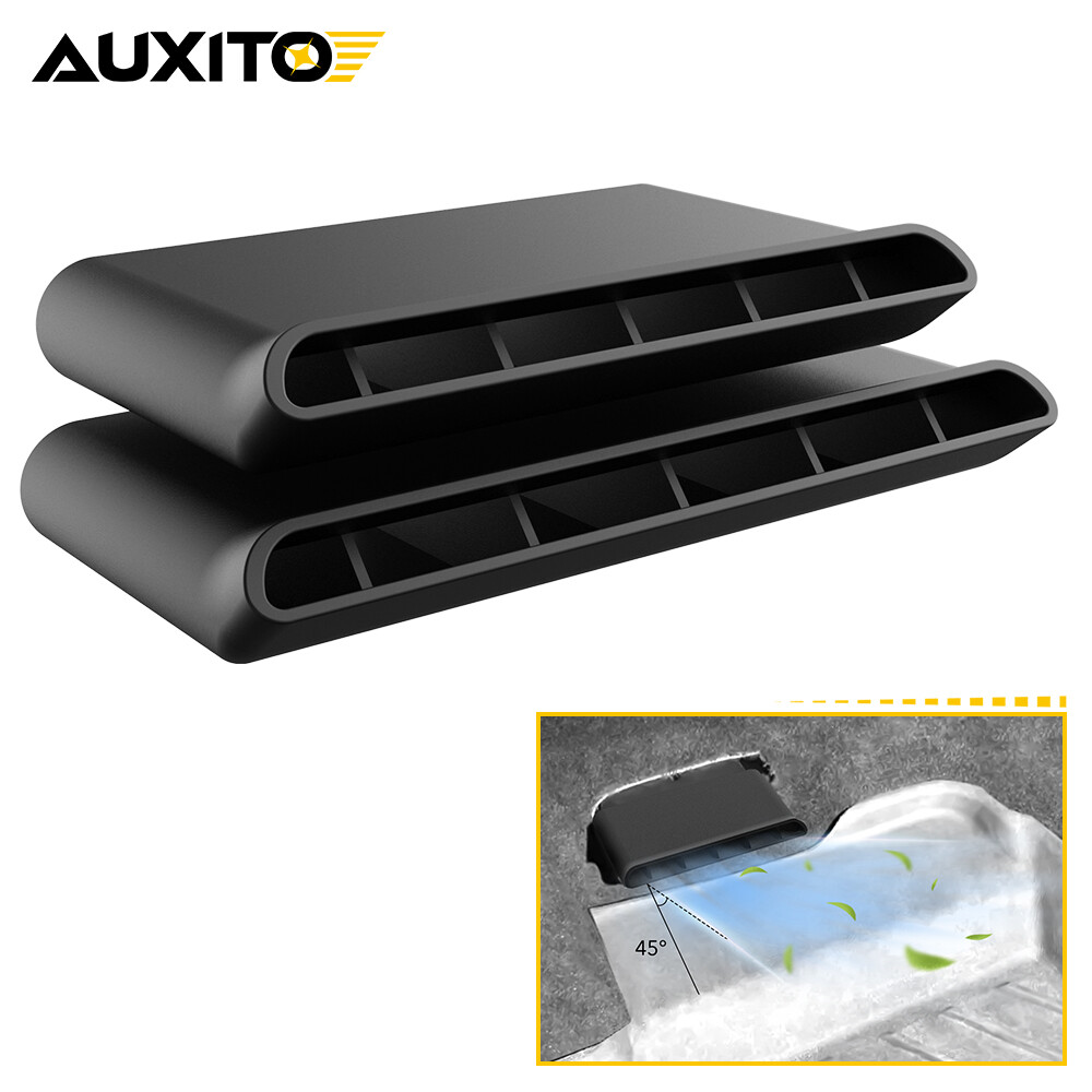 Rear Air Deflectors AC Vent Extensions for 2014 - 19 Chevy Silverado ...